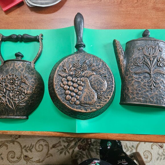 Homco | Wall Decor | Vintage Homcosyroco Kitchen Wall Decor Set Of ...